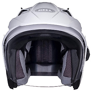 BELL Mag-9 Helmet (Gloss Pearl White - X-Large)