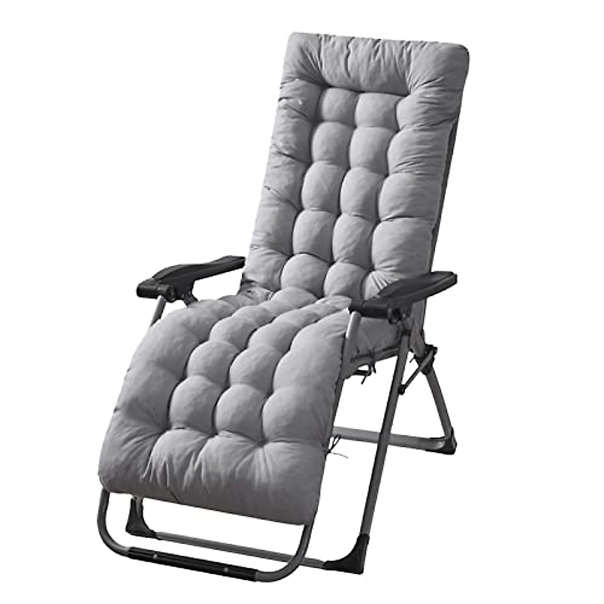KOCASO 67x22in Chaise Lounger Cushion Patio Recliner Rocking Chair Sofa Mat Deck Chair Cushion