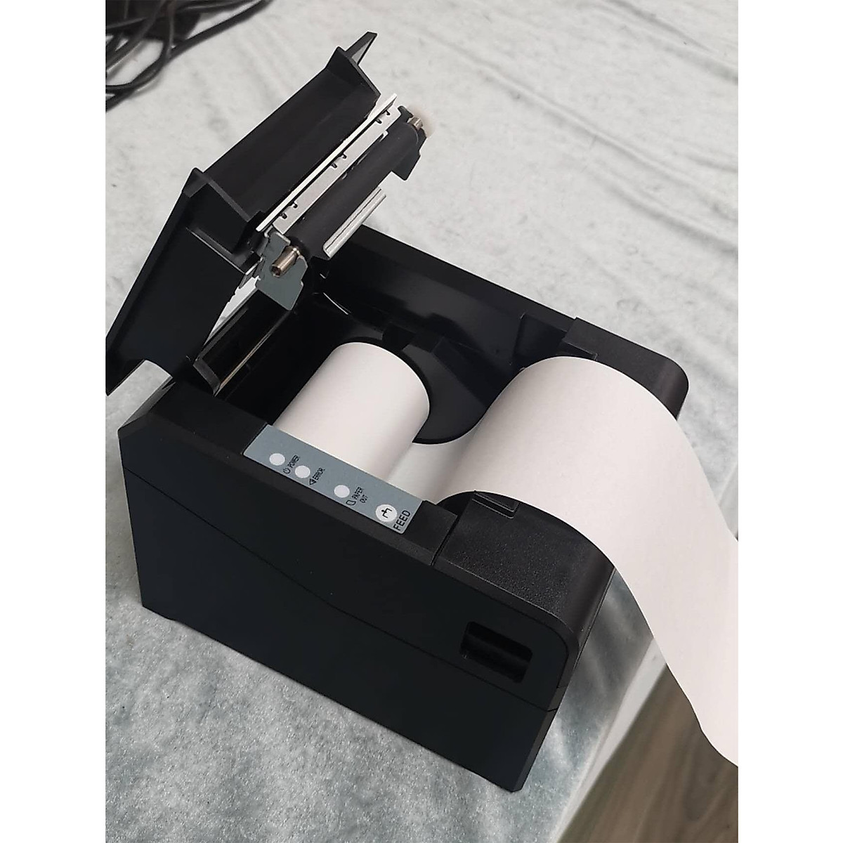 Pbm P-833E Thermal Receipt Printer, Ethernet, Cashdrawer Port,USB, 3-in-1 Printer, AUTO Cut, Supports ESC/POS Star Commands, Compatible with EPSON Star Micronics