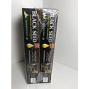 Essential Palace Organic Black Seed Toothpaste 100% Fluoride Free & Vegetable Base (6 Pack) 6.5oz