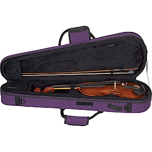 Protec MX044PR 4/4 Violin Shaped MAX Case, Purple
