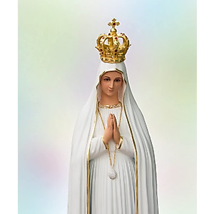 OUR LADY OF FATIMA MEDAL - THE PATRON SAINTS MEDALS - 100% MADE IN ITALY -