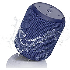 NOTABRICK Bluetooth Speakers,Portable Wireless Speaker with 15W Stereo Sound, Active Extra Bass, IPX6 Waterproof Shower Speaker, TWS, Portable Speaker for Party Beach Camping