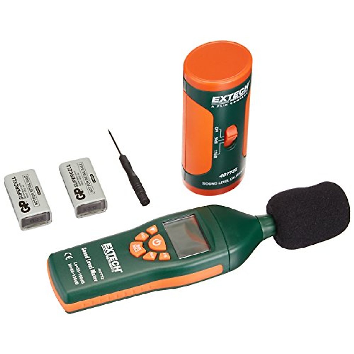Extech 407732-KIT Low/High Range Sound Level Meter Kit
