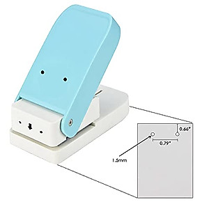 Earring Card Punch Double Post Punch Craft Lever Punch Handmade Paper Punch Candy Color by Random