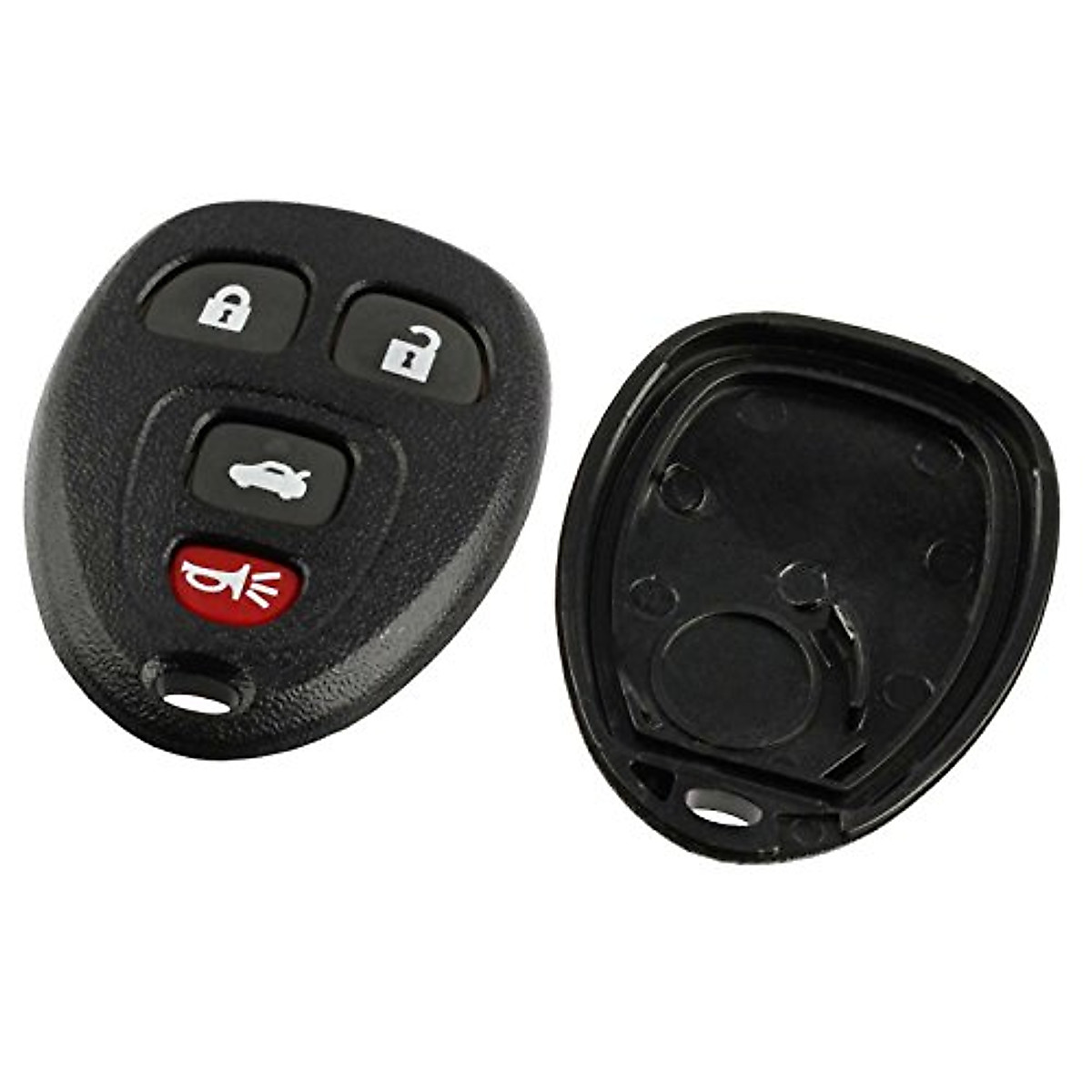 Case Shell Key Fob Keyless Entry Remote fits Buick Lucerne / Chevy Impala Monte Carlo / Cadillac DTS (OUC60270, OUC60221)