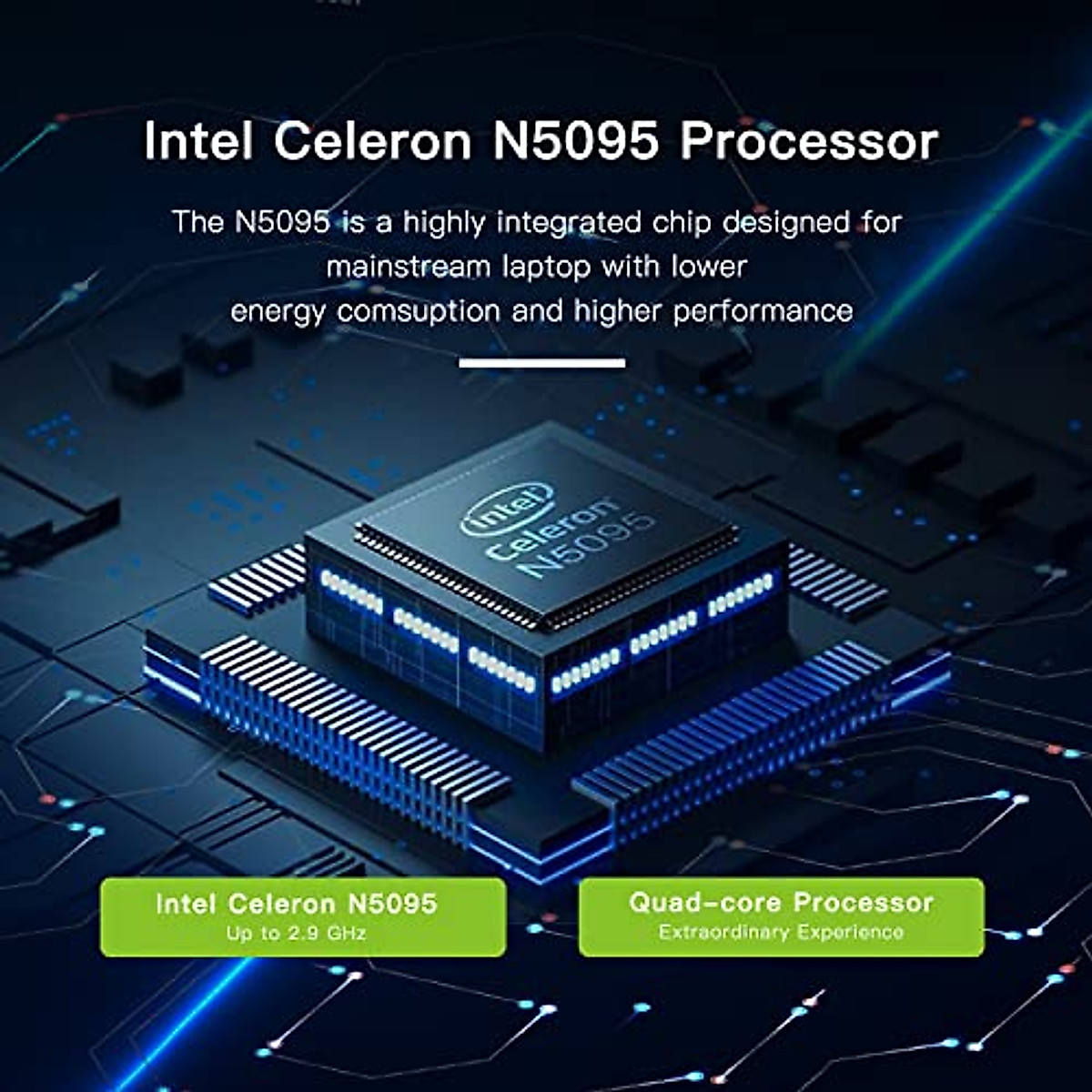Maypug 15.6 Inch Laptop Computer, FHD Display 1080P IPS, 12GB DDR4 512GB SSD Windows 11 Laptop with Quad-Core Intel Celeron N5095 Processors,USB 3.0, Bluetooth 4.2, 2.4/5G WiFi