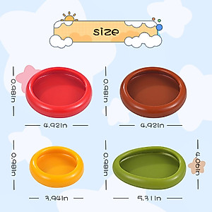 ZHIYUEJING Fruit storage containers for fridge,Fruit and Vegetable Anti-Oxidation Storage Box,Set of 4 Reusable Storage Containers for Fridge,Fruit Storage Containers for Onions, Lemons, and Potatoes