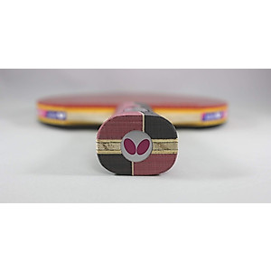 Butterfly Nakama S-5 Table Tennis Racket - Carbon Blade - Pan Asia 2.1mm Rubbers - ITTF Approved