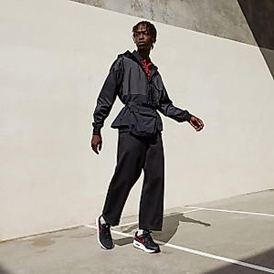 Nike Men's Air Max SC Running Shoes, Black/Team Red-Anthracite, 9 M US