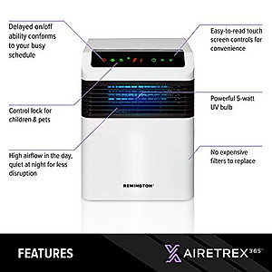 Remington Airetrex 365 Home Air Sanitizer (REM-7365UV-120)