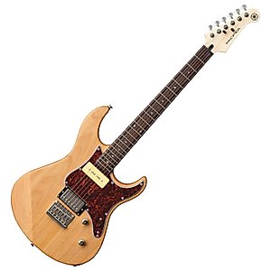 Yamaha Pacifica PAC311H YNS Solid-Body Electric Guitar, Yellow Natural