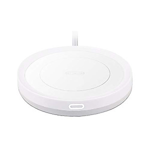 BESTINNKITS White Smart Coffee Auto On/Off Gravity-Induction Mug Office Desk Use, Candle Wax Cup Warmer Heating Plate (Up to 131F/55C), Middle…