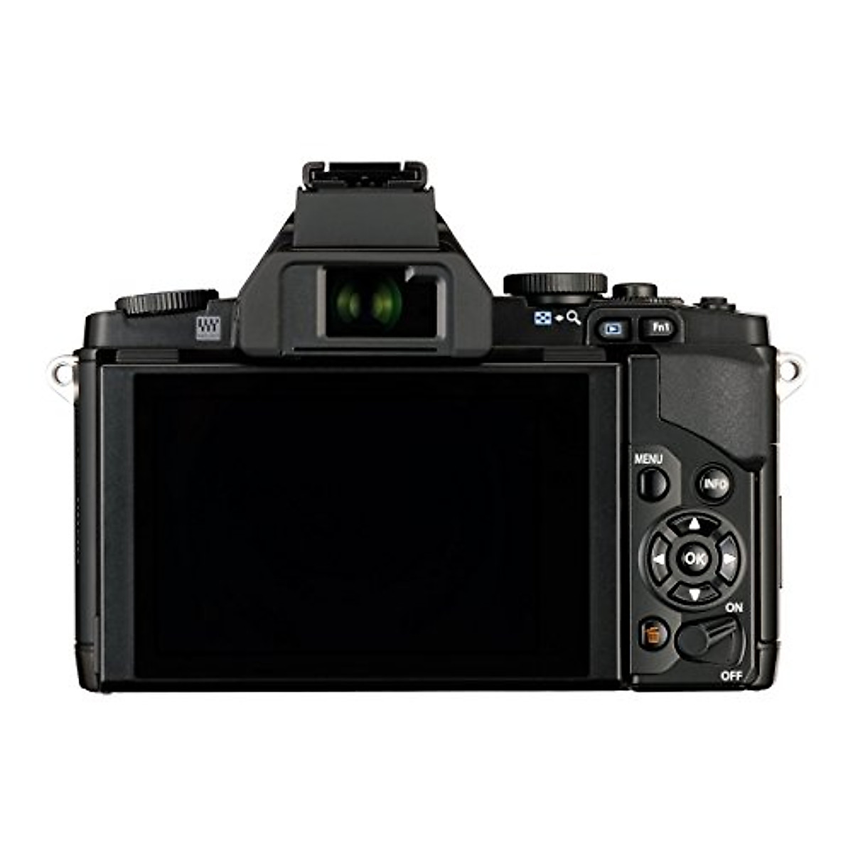Olympus OM-D E-M5 16MP Live MOS Interchangeable Lens Camera with 3.0-Inch Tilting OLED Touchscreen and 12-50mm Lens (Black) - International Version (No Warranty)