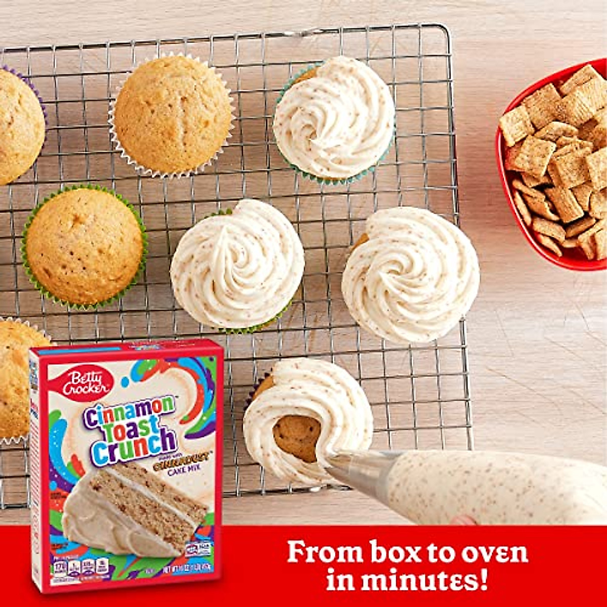 Betty Crocker Cinnamon Toast Crunch Cake Mix, 16 oz.