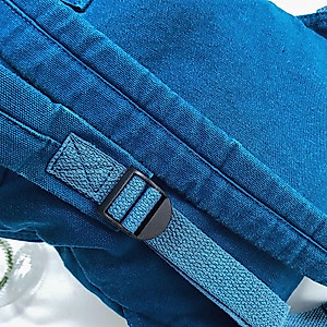 DINGZZ Women Travel Bag Fashion Canvas Solid Color Backpack Student School Bag (Color : D, Size : 27 * 10 * 35CM)