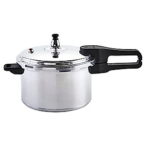 IMUSA 7 Quart Stovetop Aluminum Pressure Cooker with Safely Valve