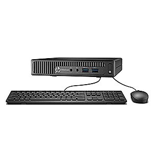 HP EliteDesk 800 G1 Desktop Mini Business PC Intel Quad-Core i5-4570T (2.90GHz) 16GB RAM 256GB SSD Windows 10 Pro 64-Bit WiFi (Renewed)