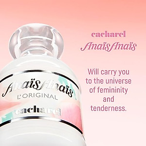 Cacharel Anais Anais Gift Set for Women, Eau de Toilette Spray Perfume 3.4 Fl. Oz., 2 Pack Body Lotion 1.7 Fl. Oz.