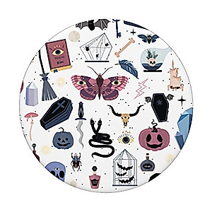 Pop Socket - Magic Spooky Wicked Design PopSockets PopGrip: Swappable Grip for Phones & Tablets