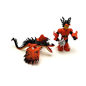 Toysvill Vikings & Dragon Toys Action Figures (Light Fury, Night Fury, Deathgripper, Monstrous Nightmare, Deadly Nadder, Hiccup, Astrid Hofferson, Snotlout Jorgenson) SET 8 PCS