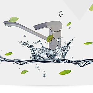 ShiSyan Y-LKUN Basin Faucet Water Faucet Plumbing Hardware Rotatable Single-Link Hot and Cold Water-Saving Wrench-Type Bathtub Faucet Bathroom Taps