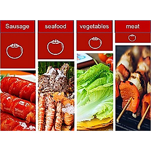 Charcoal Grill,Portable Barbecue Grill Folding BBQ Grill,Small Barbecue Grill,Outdoor Grill Tools for Camping Hiking Picnics Traveling 24''x13''x9''