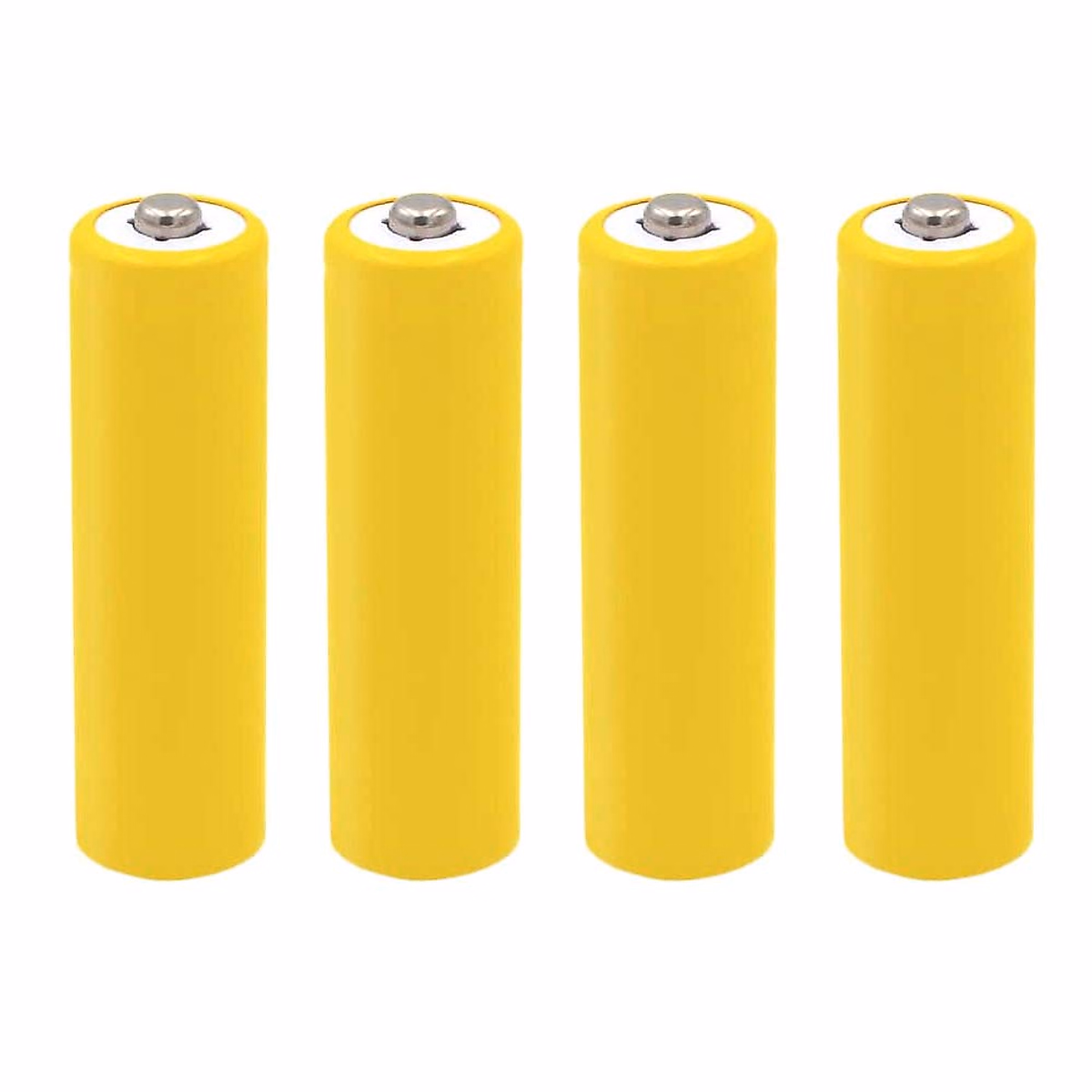 Hisonde 4-Pack AA Battery Placeholder Cylinder AA Size Hot Dummy Fake Battery Setup Shell