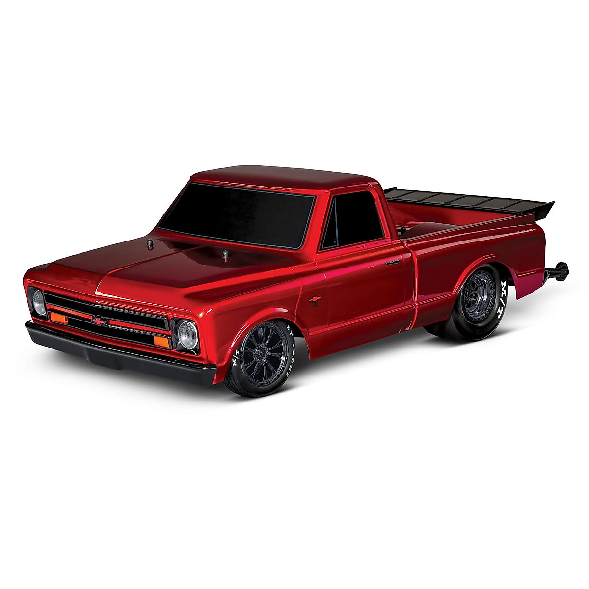 Traxxas 1/10 scale Drag Slash, RED, Fully assembled, Ready-to-Race® with TQi™ 2.4GHz Radio System, Stability Management®, and Velineon Brushless Power System