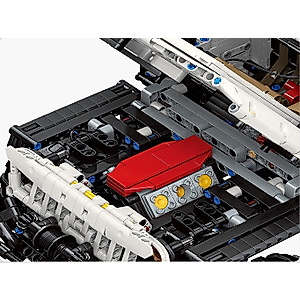 FLYINTOYS ZYLEGEN 6X6 Off Road Pickup Truck Building Blocks and MOC Building kit, Wrangler Set to Build,Collectible Model Car Kits Birthday Gift for Audlts Boy Men,2957PCS