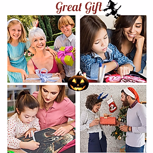 FLJZCZM Fall Pumpkin Diamond Painting Art Kits for Adult,Halloween Gnome DIY 5D Round Full Drill Crafts Diamond Gem Dotz Art Kit Gifts for Beginners Home Wall Decor Christmas Thanksgiving 12"x16"