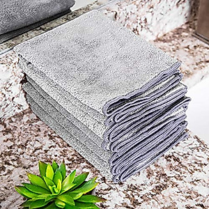 16" x 24" MW Pro Multi Surface Microfiber Towels | 6 Pack (Gray)