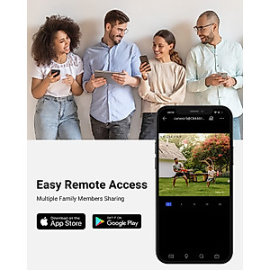 ANNKE 16CH PoE Security Camera System, 8X 3K/5MP Wired Turret IP Cameras with Built-in Microphone, 2.8mm Lens, IP67, 12MP NVR Recorder with 4TB HDD, AI Motion Detection, Compatible with Alexa