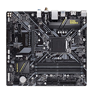 GIGABYTE B365M DS3H WiFi-Y1 (LGA1151/Intel/Micro ATX/USB 3.1 Gen 1 (USB3.0) Type A/DDR4/Motherboard)