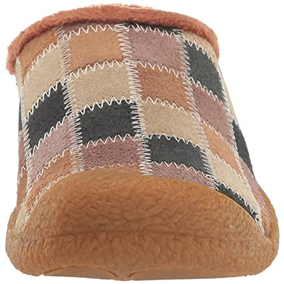 KEEN Women's Howser Harvest Casual Comfortable Leather Slip On Mule, Patchwork, 10.5