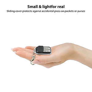 Wireless RF Remote Controller Copy 4 Buttons With Keychain for Electric Gate Garage Door Key Switch Controller