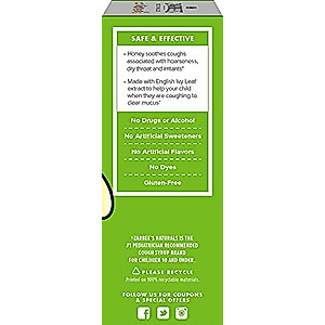 Zarbee's Natural Children's Cough Syrup + Mucus With Dark Honey Natural Grape Flavor- 4oz, Pack of 3