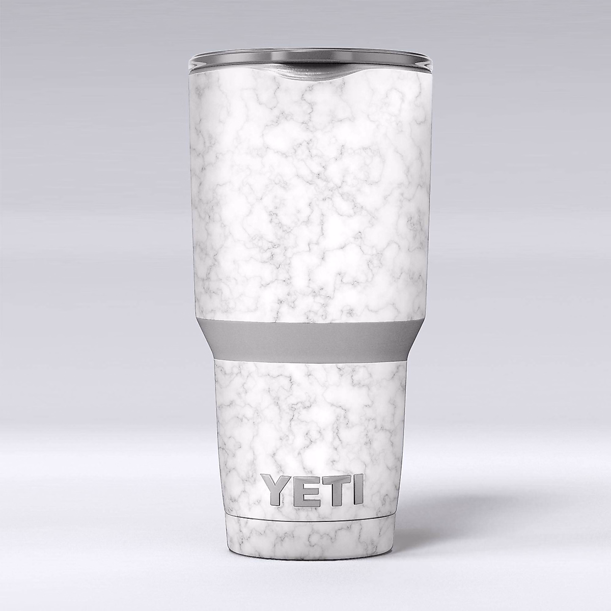 Design Skinz Slate Marble Surface V53 - Skin Decal Vinyl Wrap Kit Compatible with The Yeti Rambler Cooler Tumbler Cups