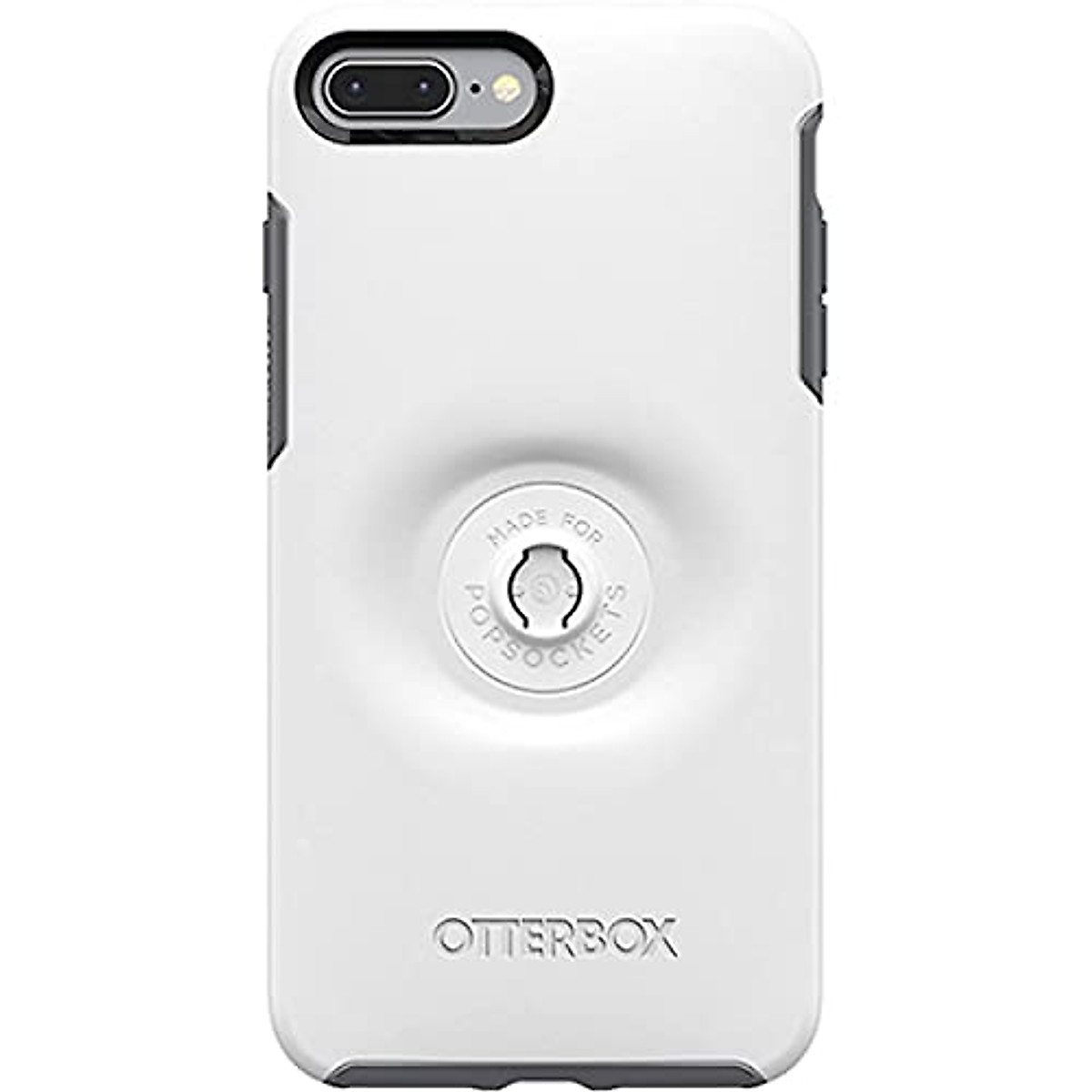 OtterBox + Pop Symmetry Series Case for iPhone 7 Plus and iPhone 8 Plus (Polar Vortex White)
