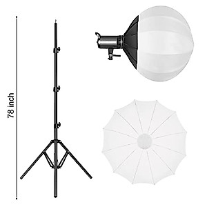 Bi-Color LED Video Light, GVM 100W Photography Lighting with Bowens Mount, APP Control System, Lantern Softbox Video Lighting Kit for YouTube Outdoor Studio, Dimmable 3200K-5600K, CRI 97+
