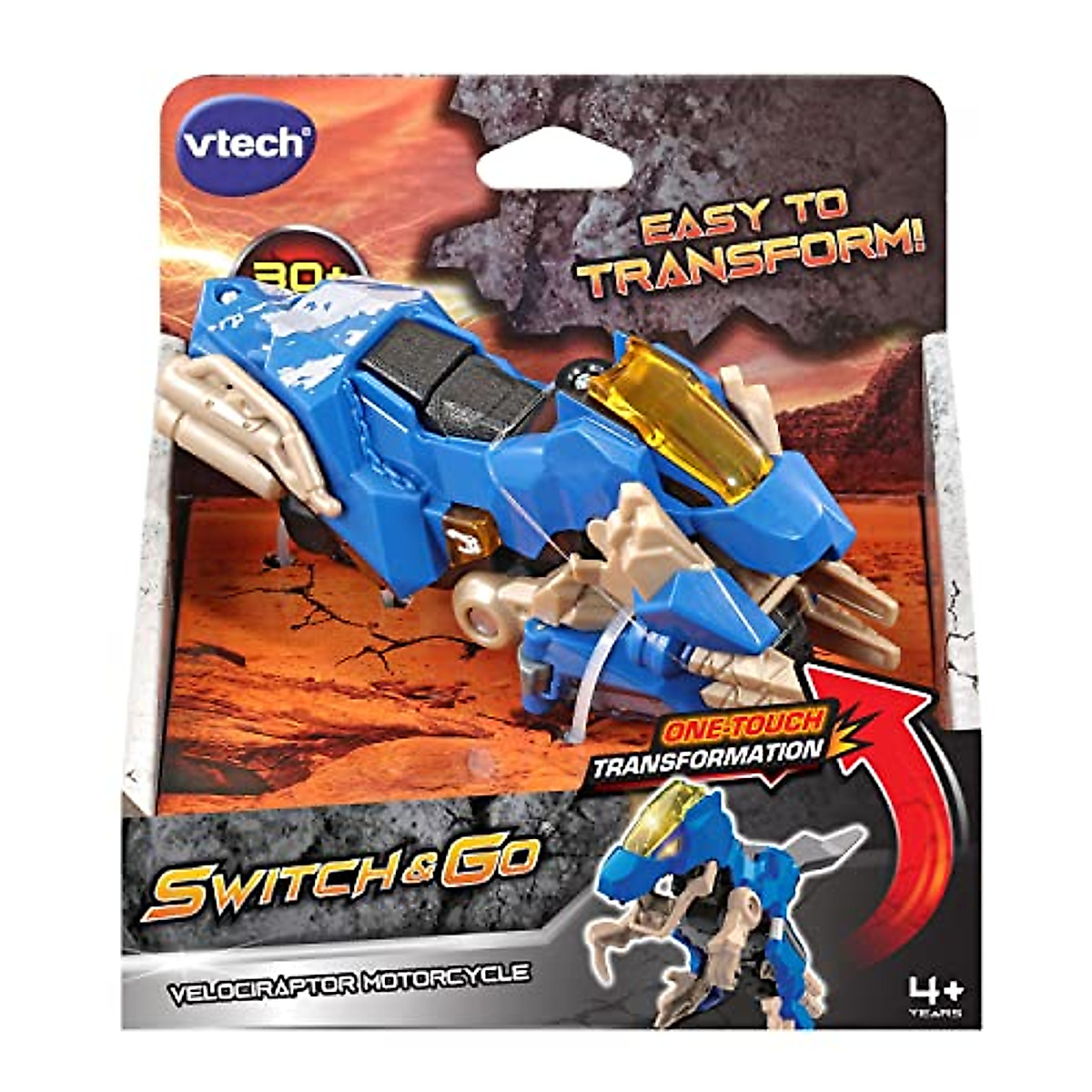 VTech Switch and Go Velociraptor Motorcycle