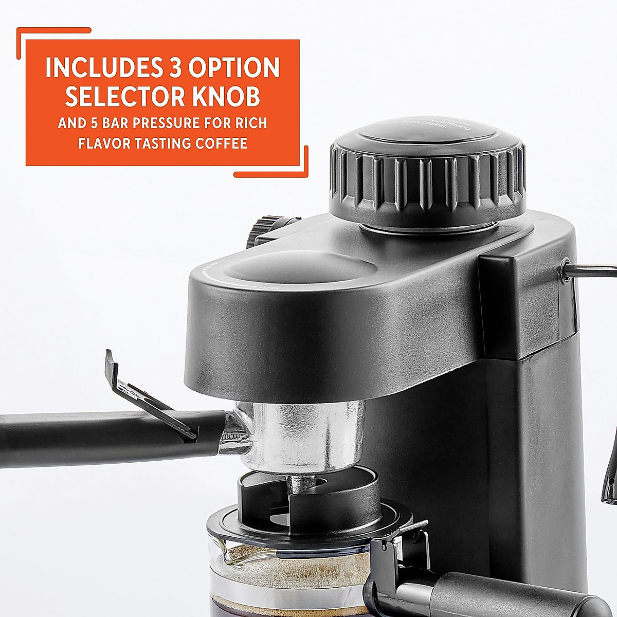 IMUSA USA GAU-18202 4 Cup Espresso/Cappuccino Maker