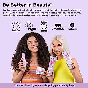 Noughty 97% Natural Thirst Aid Conditioning and Detangling Spray, Leave In Hair Detangler Treatment for Dry and Damaged Hair, with Sweet Almond Oil, Sulphate Free Vegan Haircare 200ml