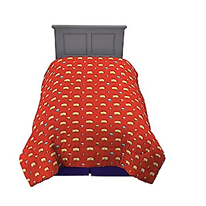 Franco The Super Mario Bros. Movie Kids Bedding Super Soft Microfiber Reversible Comforter, Twin/Full Size 72" x 86", (100% Official Licensed Product)