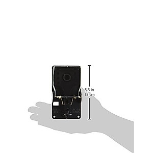 Kness SNAPERATTRAP6PK Big E 6 Pack Rat snap Traps, Black