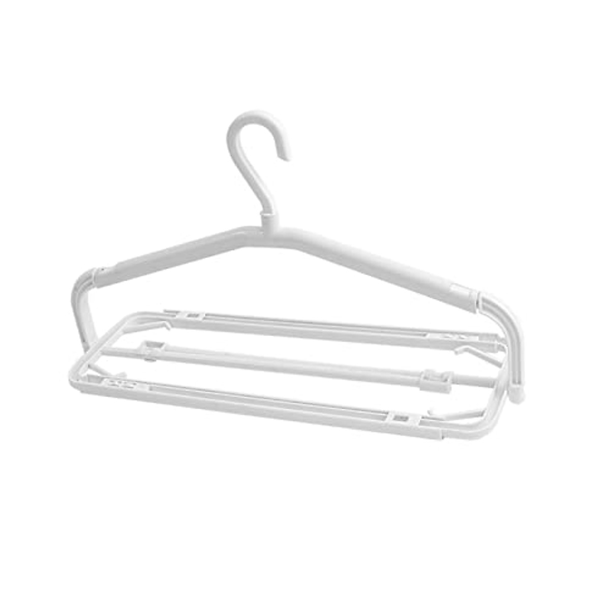 3 Layer Foldable Magic Hangers Thicken Durable Non-Slip Magic Hangers for Bedspreads Tablecloths Linens