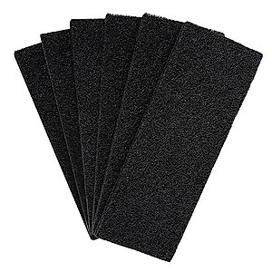6 PCS Charcoal Litter Box Filters Compatible, Replacement Carbon Filters for Cat Litter Box to Keep Home Fresh and Absorb Unpleasant Odors Control Damp from Pets