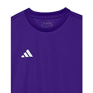 adidas Kids' Tabela 23 Jersey, Team Collegiate Purple/White, Large