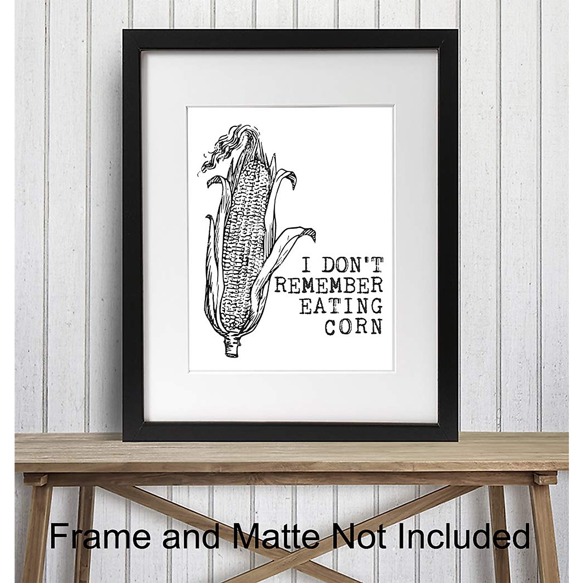 Bathroom Wall Art Decor - Restroom Sign, Guest Bath Decoration - Powder Room or Rest Room Print - Funny 8x10 Poster - Unique UNFRAMED Gift
