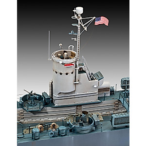Revell RV05169 05169 US Navy Landing Ship Medium (Bofors 40mm) Plastic Model kit 1:144 Scale, Unpainted